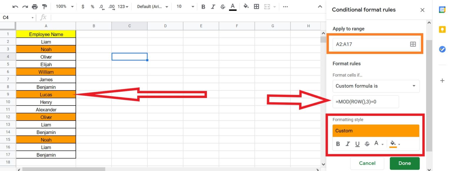How To Color Alternate Rows In Excel Riset
