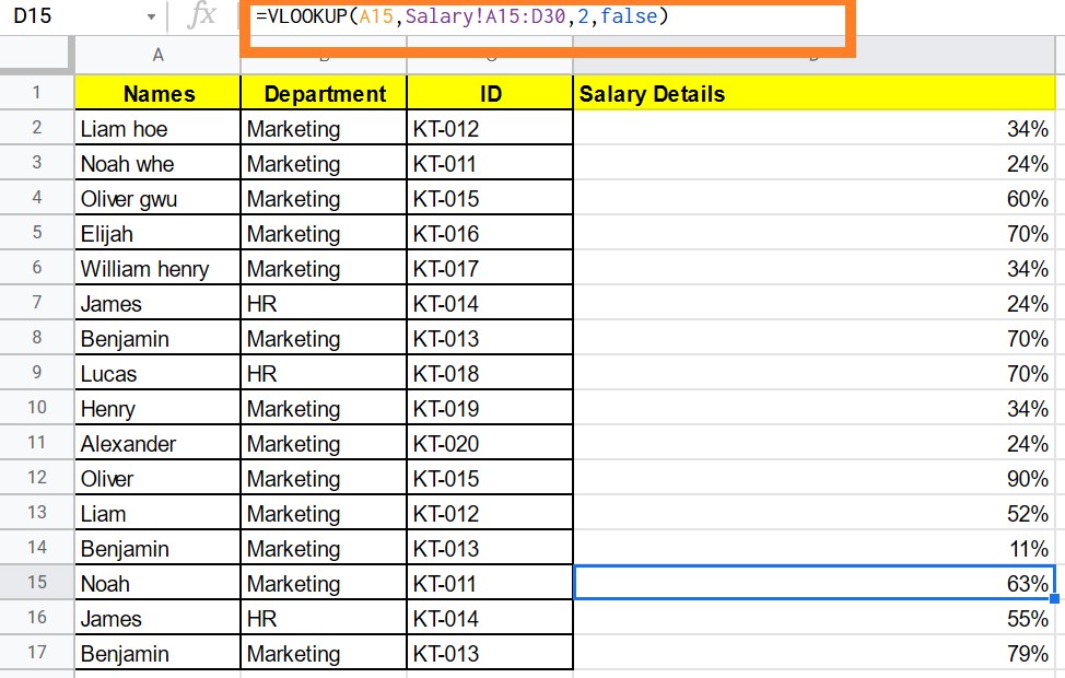 How To VLOOKUP From Another Sheet In Google Sheets Vlookup Between Two 