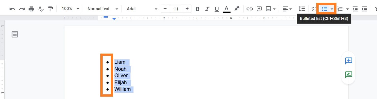 How To Insert Bullets In Google Sheets Adding Bullets In MAC IOS 