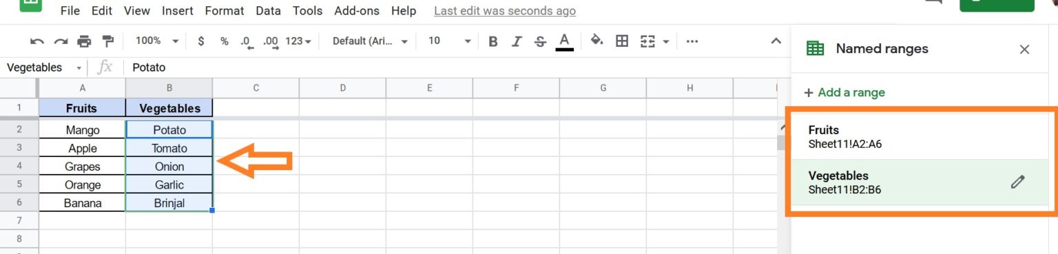 How To Create Named Ranges In Google Sheets Static Dynamic Google 