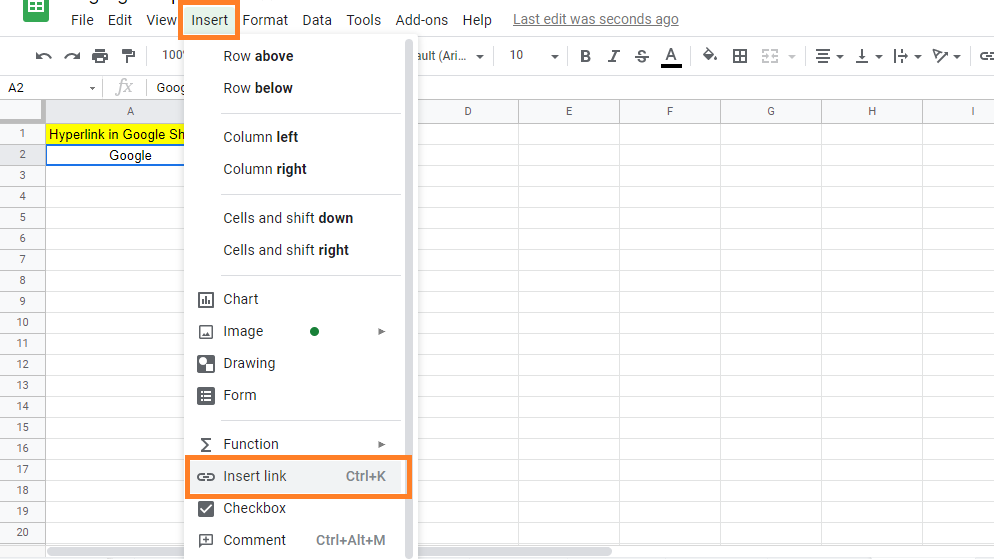 How To Create Hyperlinks In Google Sheets Step by Step Guide Google
