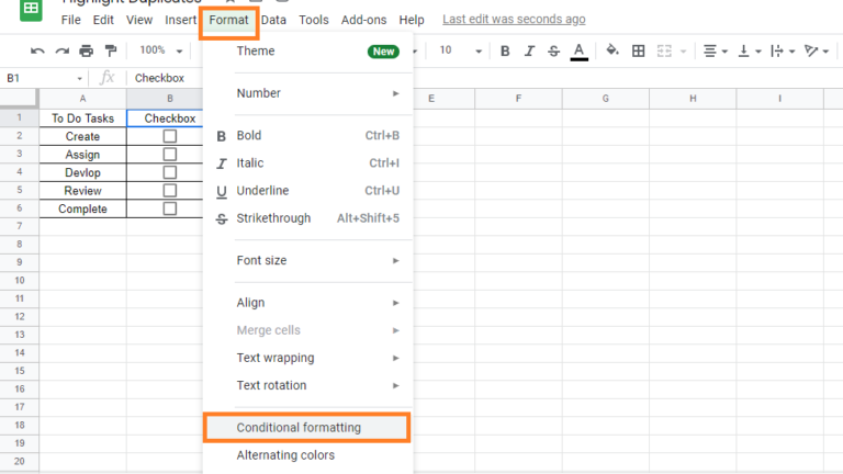 How to Insert Checkbox in Google Sheets: Add/Remove/Customize Checkbox ...