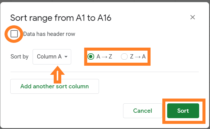  How To Sort Data In Google Sheets Built in Function Keyboard 
