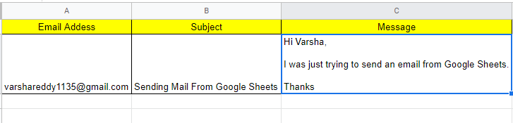 How To Automatically Send Emails From Google Sheets Using Appscript Google Sheets Tips