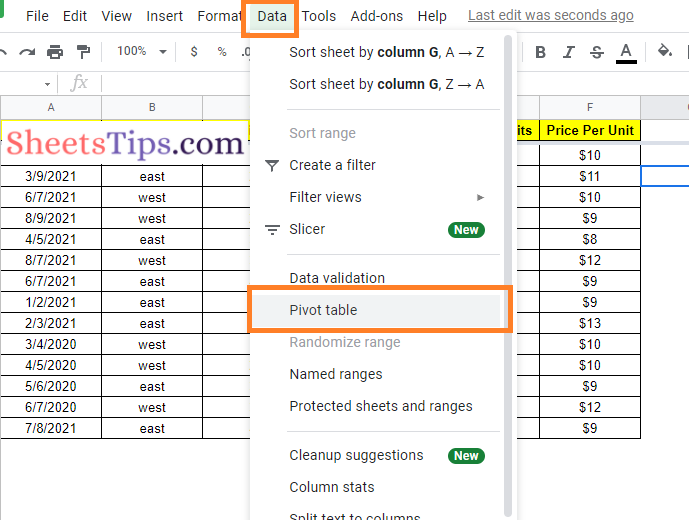 How To Add Use Calculated Fields In Google Sheets Pivot Tables 