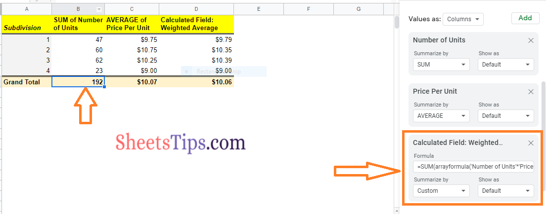 How To Add Another Calculated Field In Pivot Table Google Sheets 