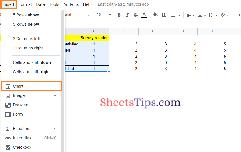 How To Make Dot Plot In Google Sheets Customizing Scatter Chart To Dot Plot Google Sheets Tips
