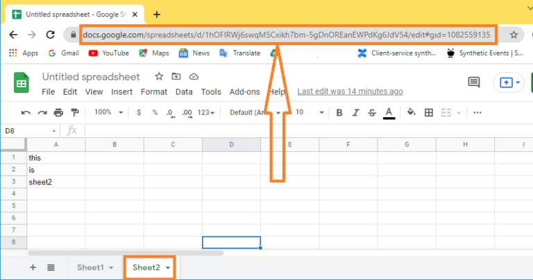 How To Open Google Sheet On A Specific Tab Link Or Share Specific Tab 