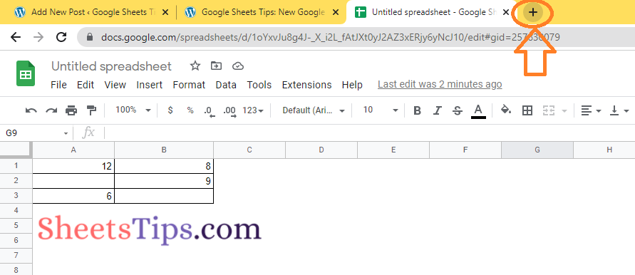 How To Open Google Spreadsheet In New Window View Two Tabs At Once Google Sheets Tips