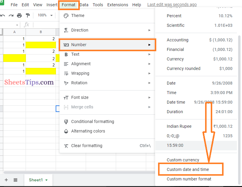 How To Change Default Date Format In Google Sheets MM DD YYYY To DD MM YYYY Google Sheets Tips