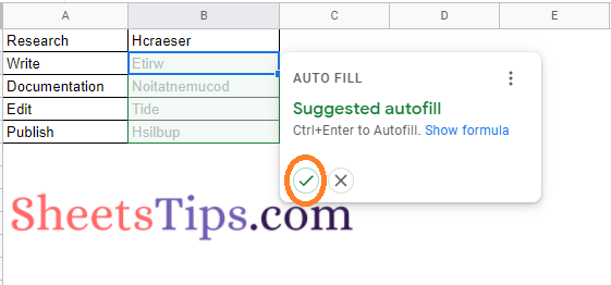  How To Reverse Text In Google Sheets Write Name Backwards With Formula 