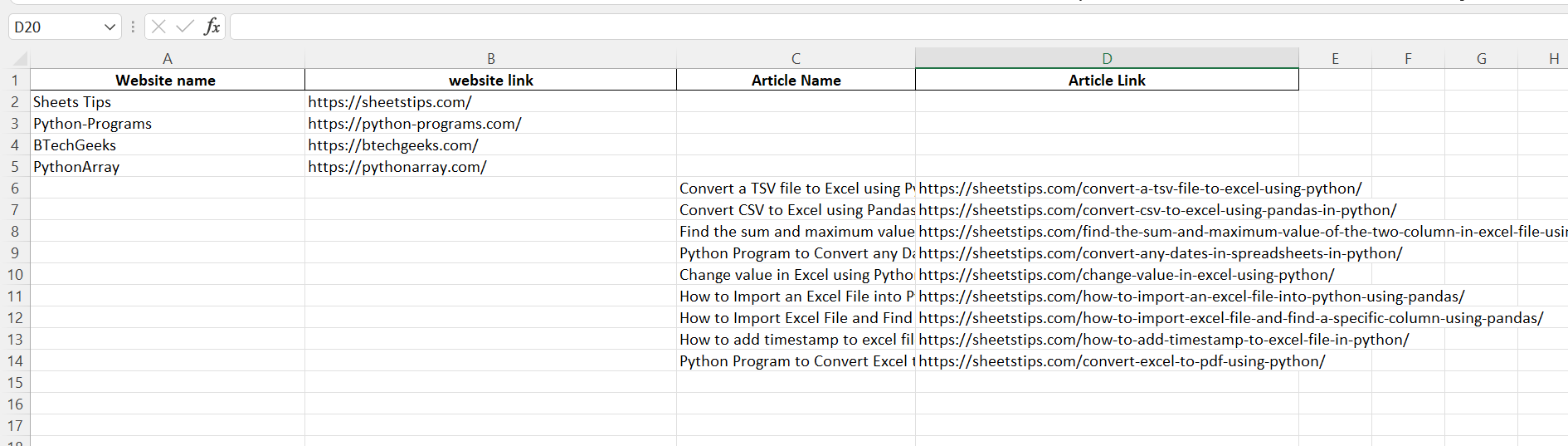 Combine Multiple Excel Worksheets Into A Single Pandas Dataframe