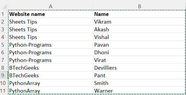 Python Program How To Copy Data From One Excel Sheet To Another Google Sheets Tips