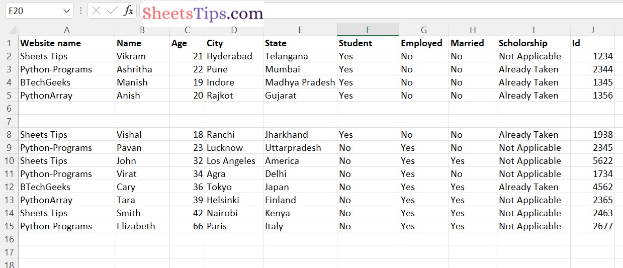 How To Delete One Or More Rows In Excel File Using Python Openpyxl