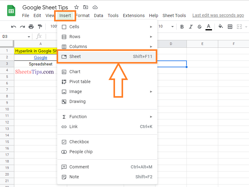 How To Insert Sheets In Google Sheets 6 Ways To Insert A Sheet In 