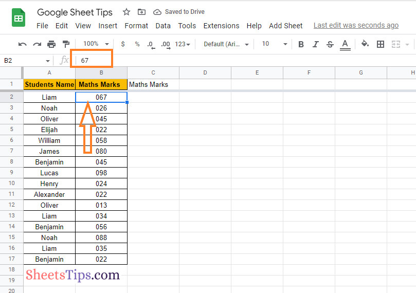How To Add Leading Zeros In Google Sheets Allow 0 As First Digit In 