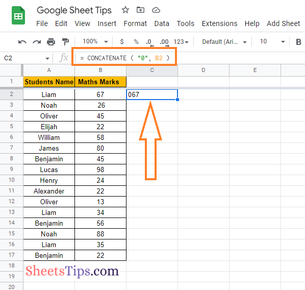 How To Add Leading Zeros In Google Sheets Allow 0 As First Digit In 