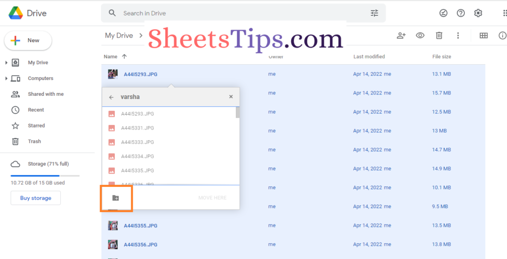 How To Make A Copy Of A Folder Duplicate In Google Drive Folder Google Sheets Tips